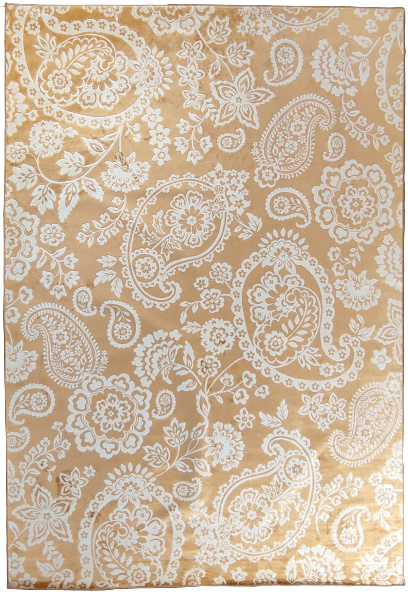PAISLEY FLAME - Silk Like Rectangular Rug